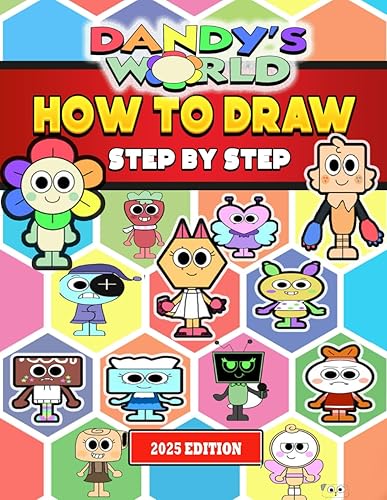 How to Draw "Dandys World": Basic and Fun Step-by-Step Drawings ...