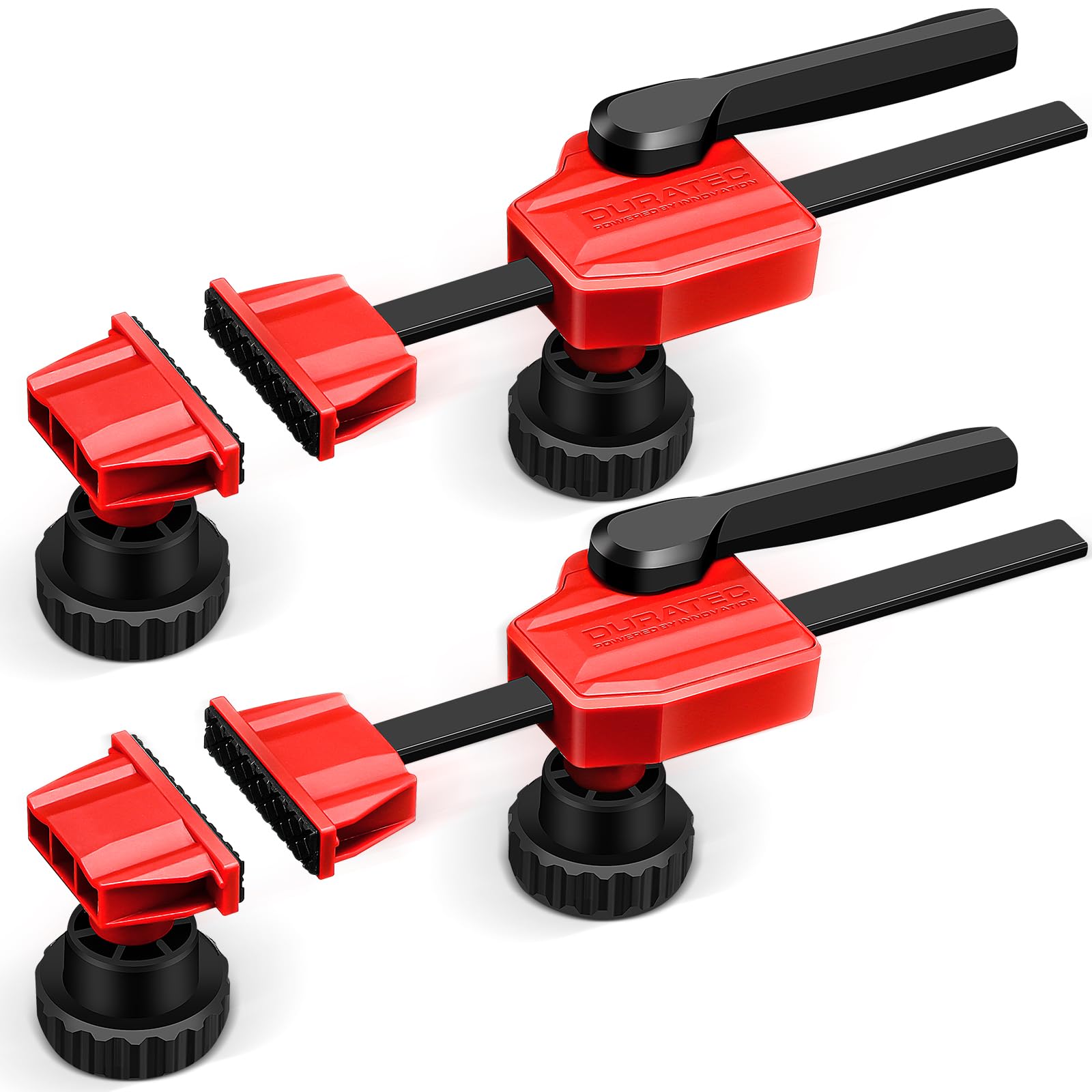 Blulu 2 Pack Bench Vise Hole Clamp 3/4" Bench Vise Hole Clamp Up to 155 ...