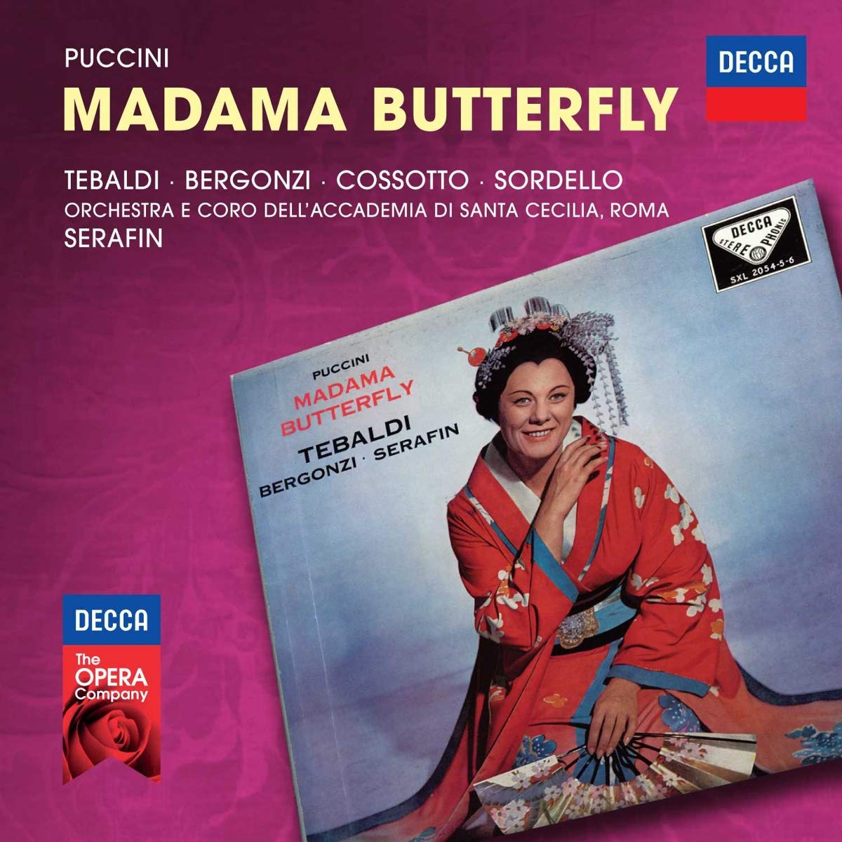 Serafin/Tebaldi/Bergonzi - Decca Opera: Puccini: Madama Butterfly [2 CD ...