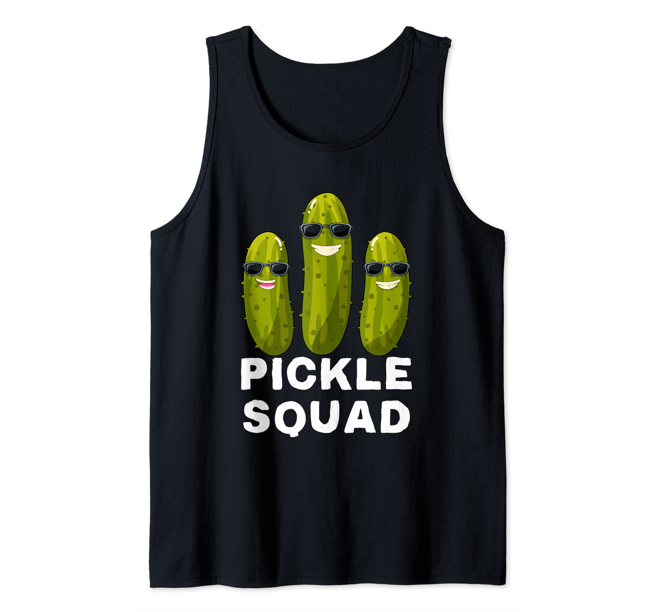 Pickle Squad Vegan Dill Pickle Costume Adult Pickle Squad Tank Top for ...