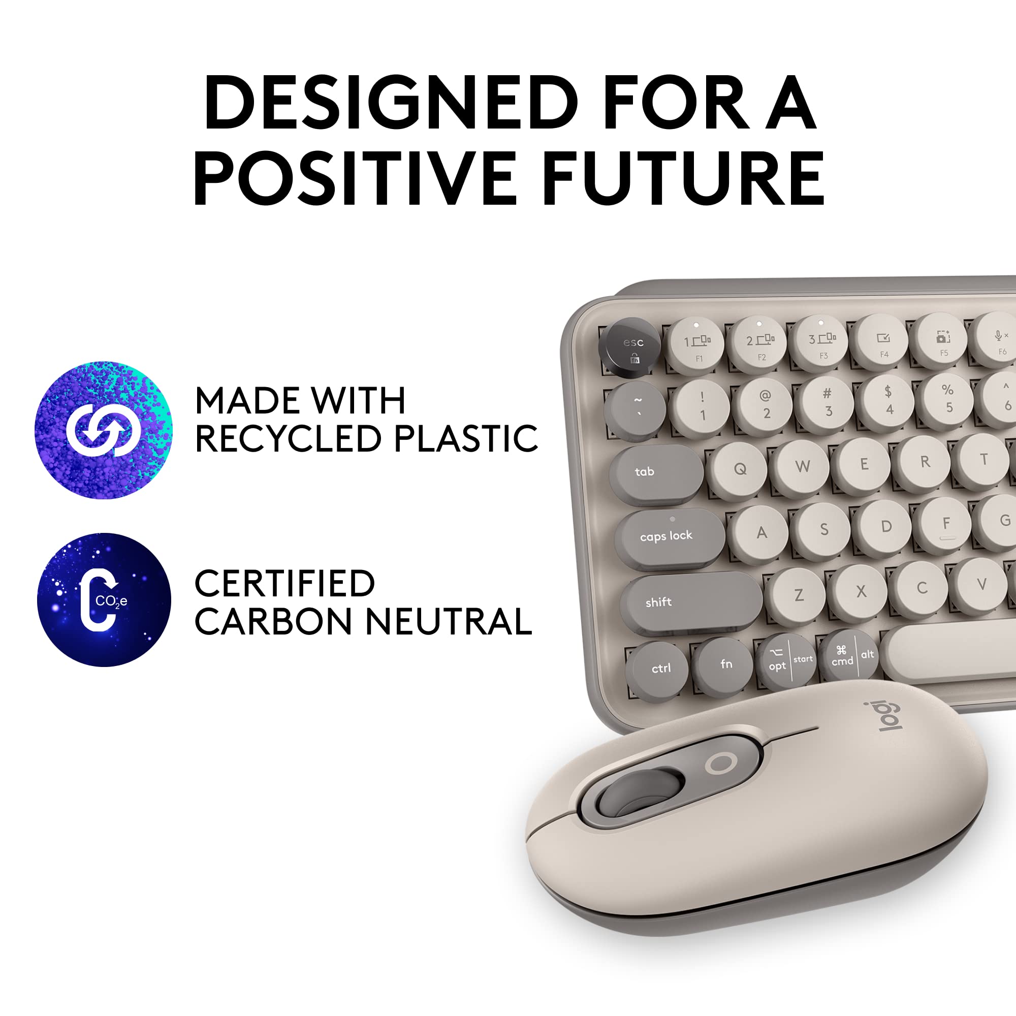 Mua Logitech POP Keys + POP Mouse - Wireless Keyboard and Bluetooth ...