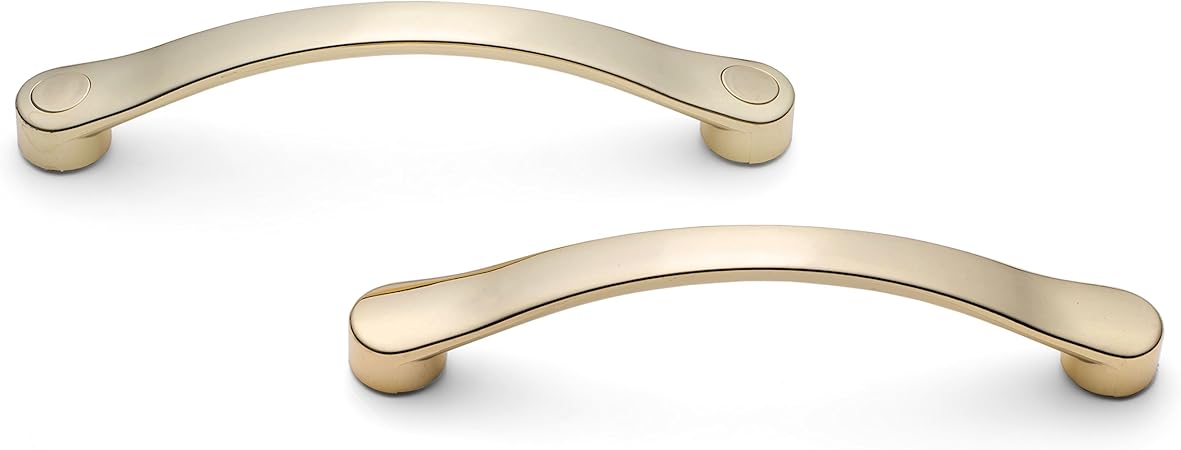 Shower/Bath Door Handle Gold Plated Effect L045G: Amazon.co.uk: Kitchen ...