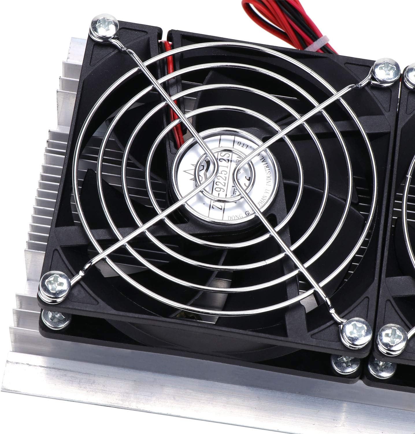 WiMas Thermoelectric Peltier Refrigeration Cooling System, 12V 10A Mini Air Conditioner Fridge ...