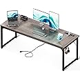Amazon.com: Coleshome 71 Inch Computer Desk with USB Ports, Large ...