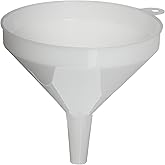 Amazon.com: Winco Plastic Funnel, 6.25-Inch Diameter,White,Medium: Home ...