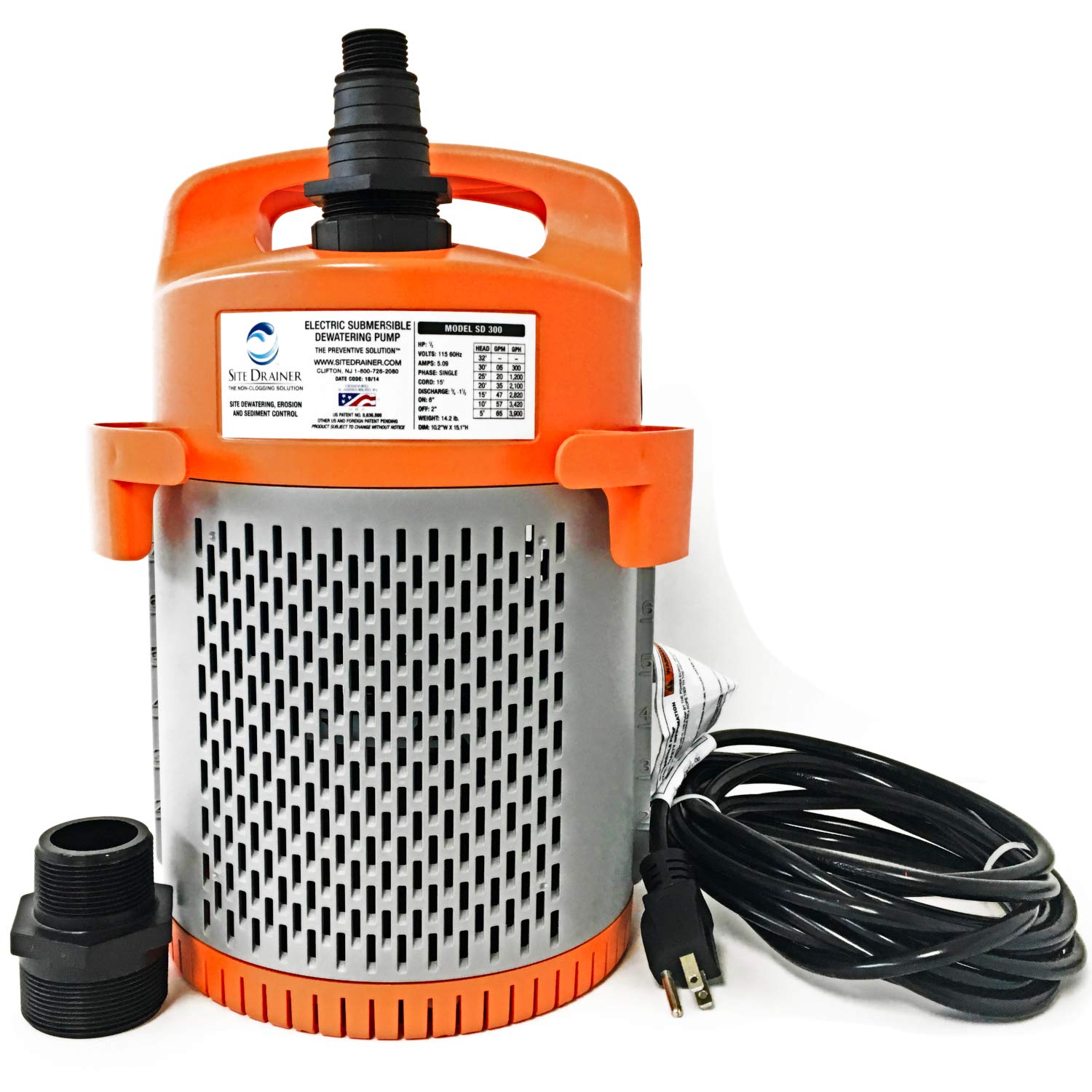 Mua Site Drainer SD300 1/2-HP Submersible Non Clogging Electric ...