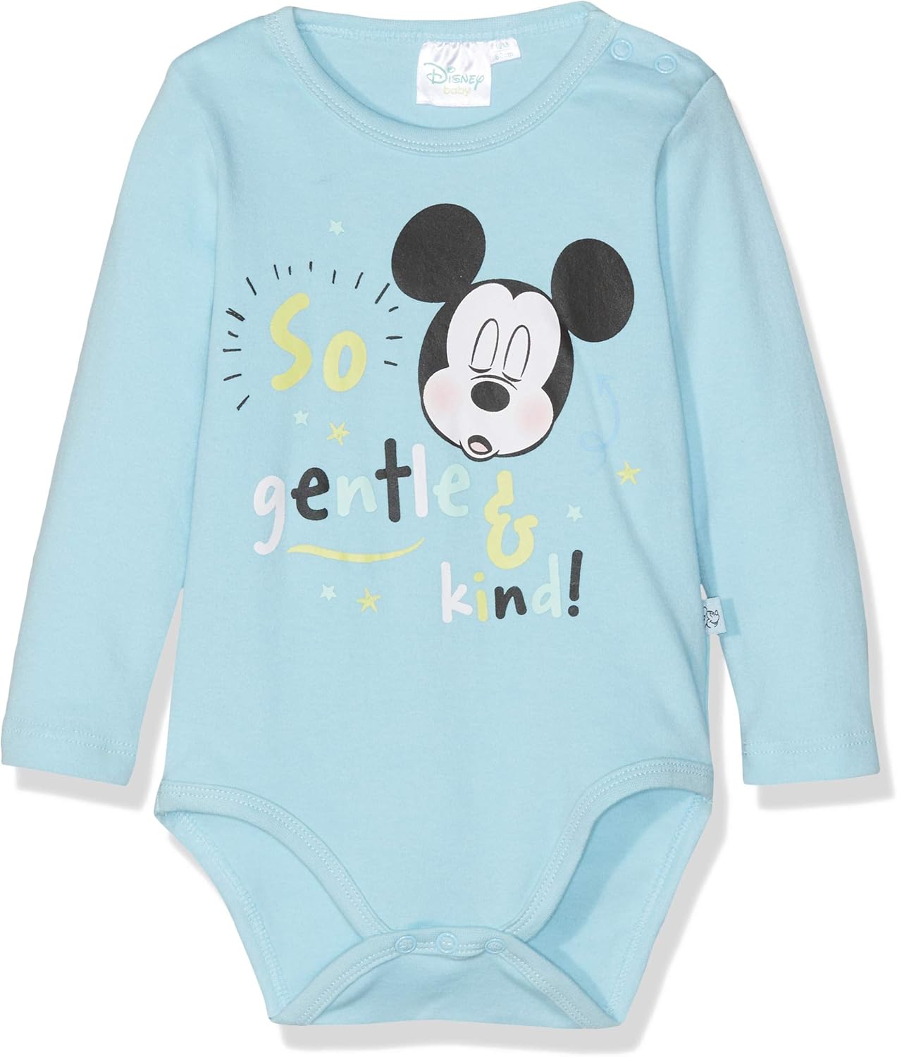 Disney Baby Boys' 2134 Bodysuit, Bleu (Bleu Bleu), 0-3 Months: Amazon ...