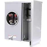 Siemens MC0816B1200T 8 Space, 16 Circuit, 200 Amp Main Breaker Meter ...