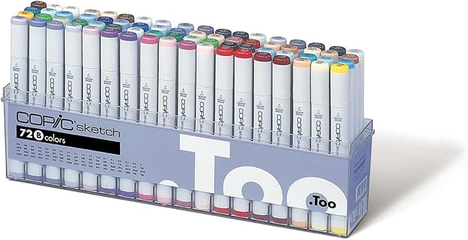 Copic Marker Copic Sketch Markers 72 Piece Set, Set B: Amazon.ca: Home ...