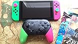Splatoon 2 Edition Nintendo Switch Pro Controller : Amazon.ca: Video Games