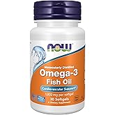 Amazon.com: NOW Foods - Ultra Omega-3 500 EPA/250 DHA - 180 Softgels : Health & Household