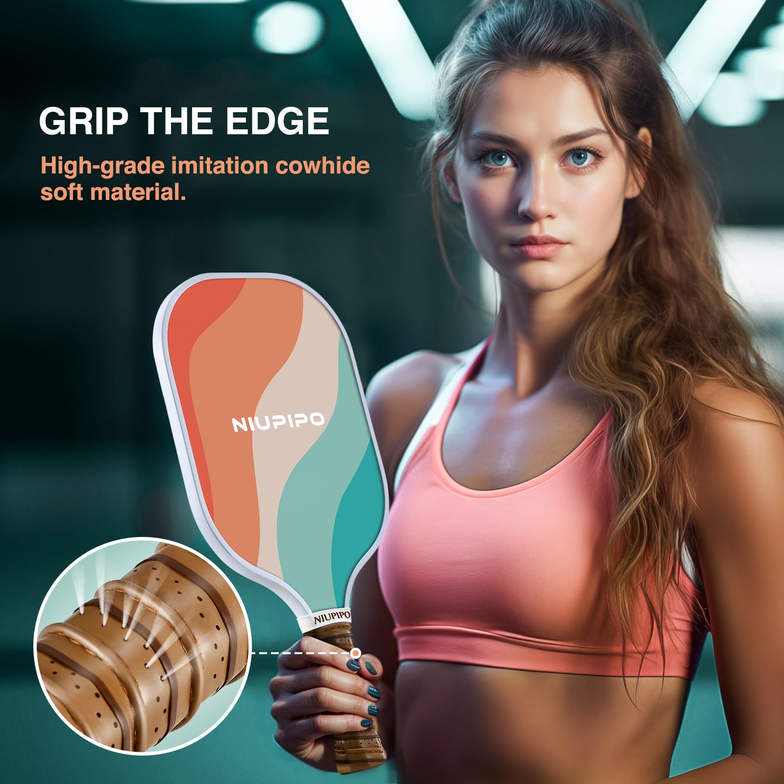 Mua niupipo Pickleball Paddles Set of 2/4/1, USAPA Approved Graphite ...