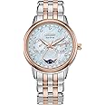 Amazon.com: Citizen Women's Eco-Drive Calendrier, Moon Phase Diamond ...