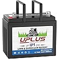 Amazon.com: UPLUS U1 Riding Lawn Mower Battery, 12V 250CCA Garden Tractors Battery Maintenance ...