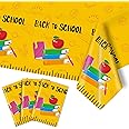 Amazon.com: Whaline 3Pcs Back to School Tablecloth 54 x 108 Inch ...