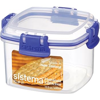 Amazon.com: Home-X Set of 2 - Saltine Cracker Sleeve Storage Container ...