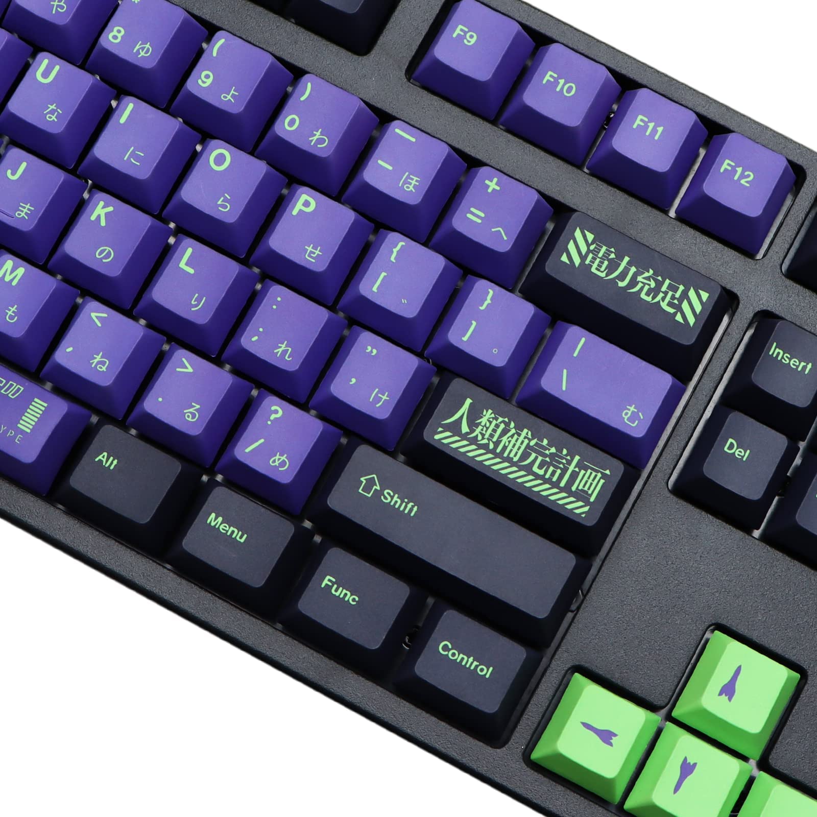 Mua Keycaps Purple and Black, MOLGRIA 128 Set Unit-01 Keycaps for ...