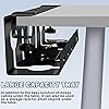 Quszmd Under Table Cable Management - No Drill, Clamp Install Desk Cord ...
