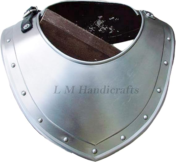 Amazon.com: L M Handicrafts Medeeval Spanish Collar Gorget Neck Armor ...