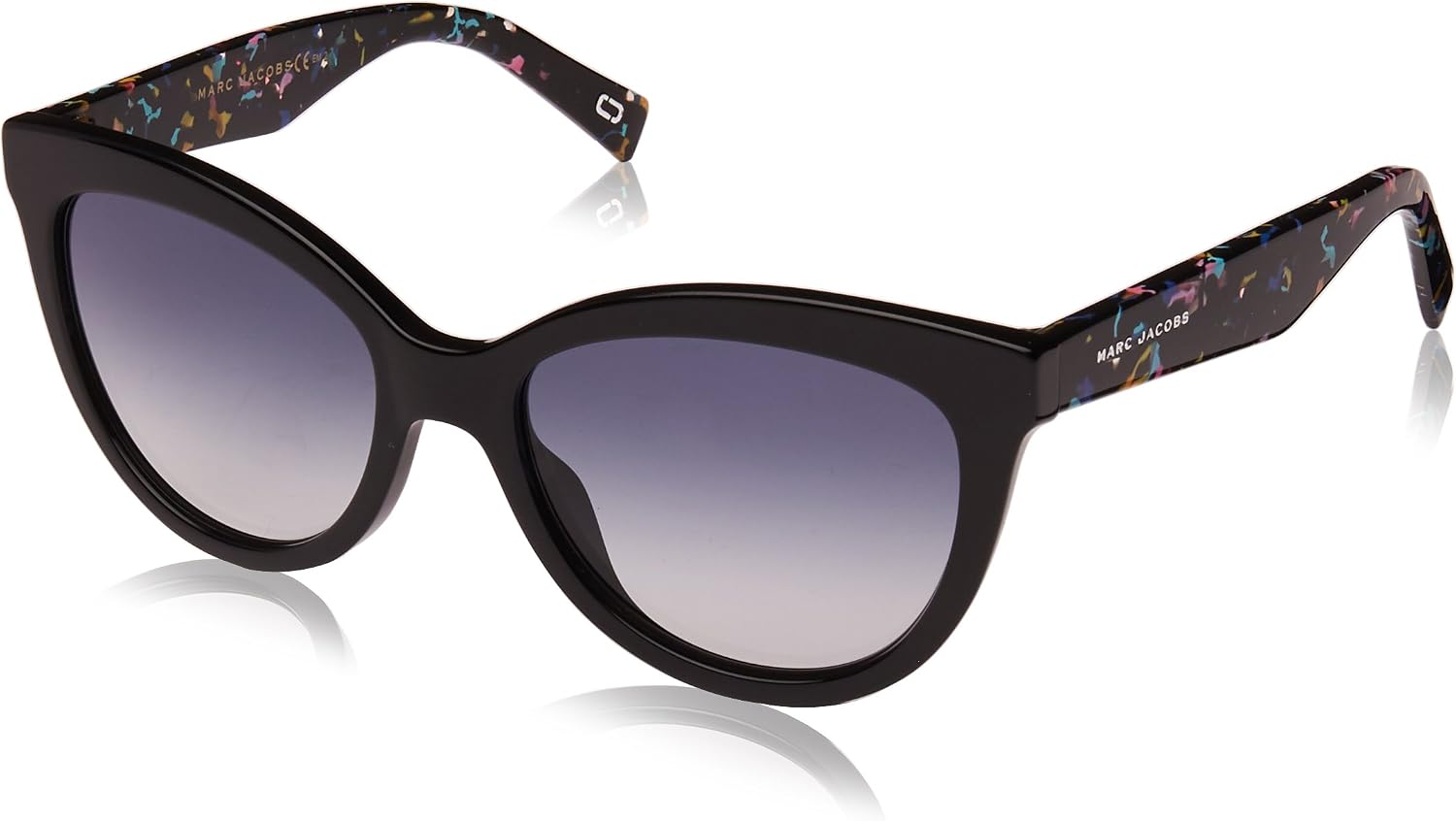 Marc Jacobs Damen MARC 310/S 1V Sonnenbrille, Blk Multicol/Gy Grey, 66 ...