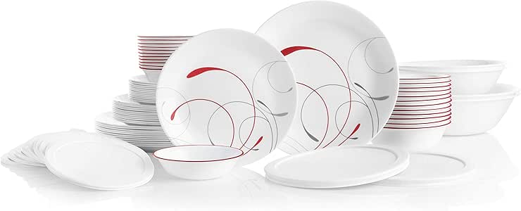 Corelle 78-Piece Service for 12, Chip Resistant, Splendor Dinnerware Set,: Amazon.ca: Home & Kitchen