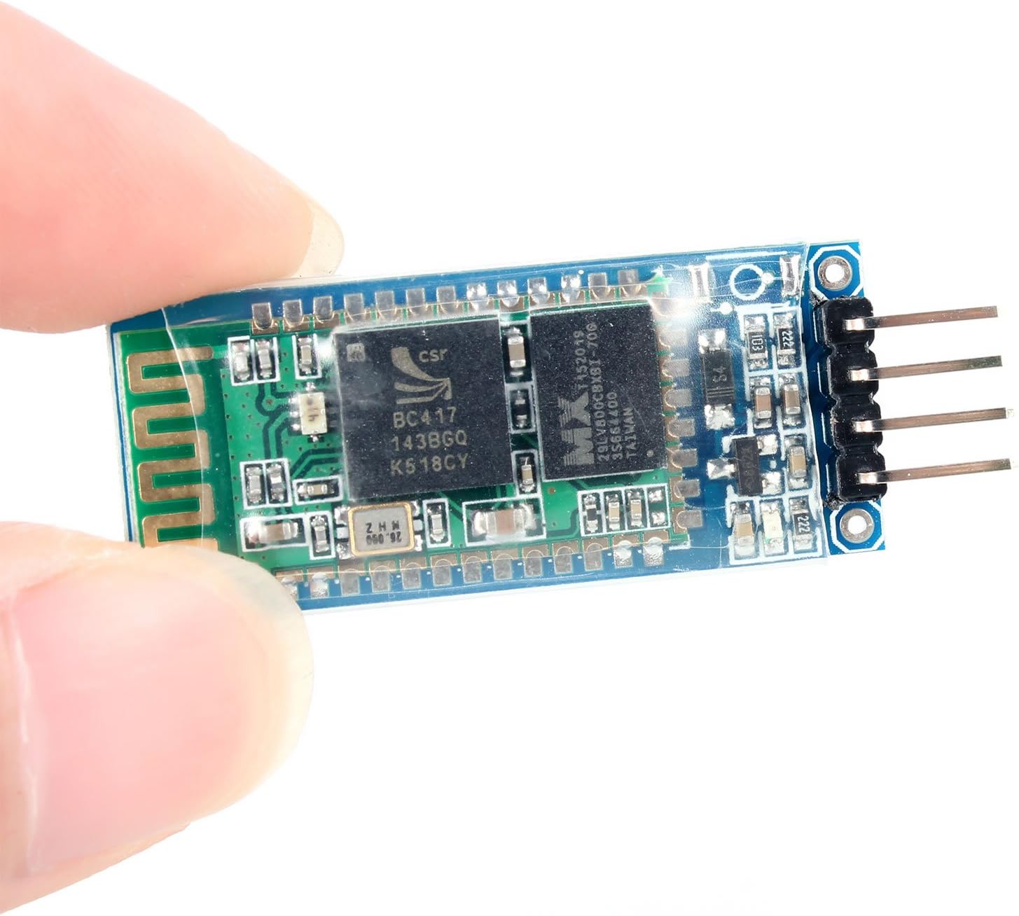 Neuftech HC-06 Wireless Serial 4 Pin Bluetooth RF Transceiver Module RS232 for Arduino with ...