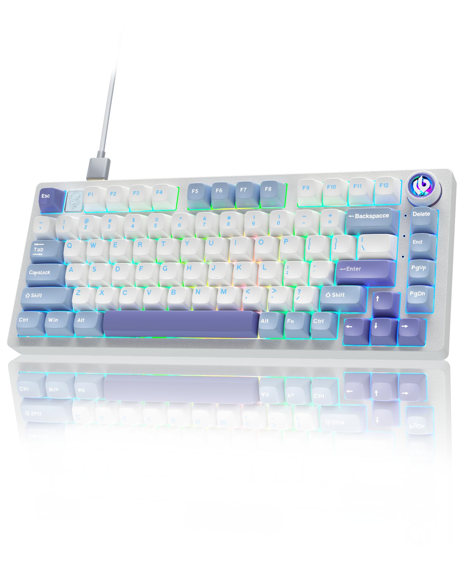 Mua x LEOBOG Hi75 Wired Mechanical Gaming Keyboard, Aluminum Creamy ...
