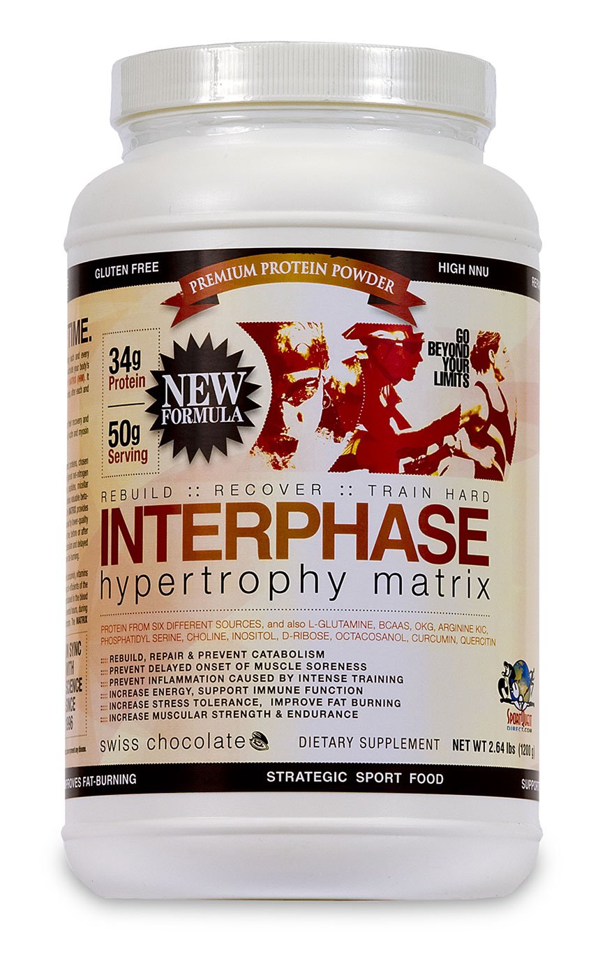 Amazon.com: CarboPro INTERPHASE Premium Protein Powder, French Vanilla ...