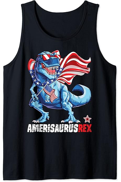 George Washington Riding A T Rex