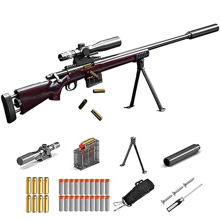 Mua Homepatche Sponge Gun Toy Shotgun Sniper Gun Toy Gun M24 Sniper ...