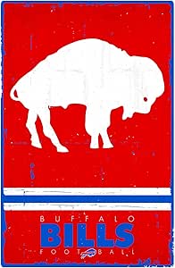 Amazon.com: Trends International Buffalo Bills-Retro Logo Premium Wall ...