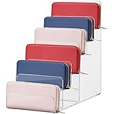 Amazon.com: Cabilock 6 Layer Acrylic Purse Stand Wallet Holder Jewelry ...