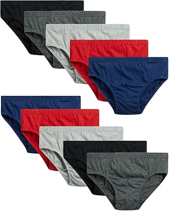 Van Heusen Men's Low Rise Underwear Briefs (10 Pack) at Amazon Men’s ...