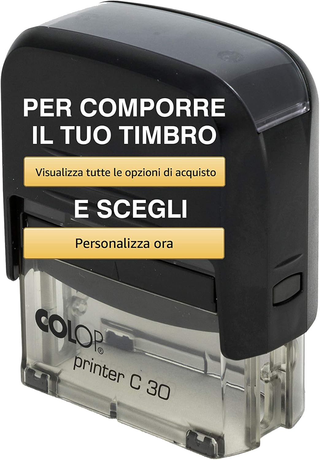 Timbro Personalizzato Autoinchiostrante Scegli e Componi Online il ...