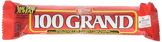 100 Grand Chocolate Bar 42.5 g (Pack of 6): Amazon.co.uk: Grocery