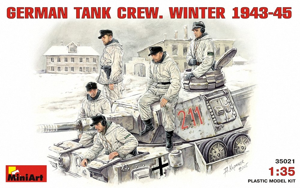 WW2 German Tank Crew(Winter) Minecraft Skin