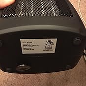 Amazon.com: andily Portable Ceramic Space Heater for Home and Office ...