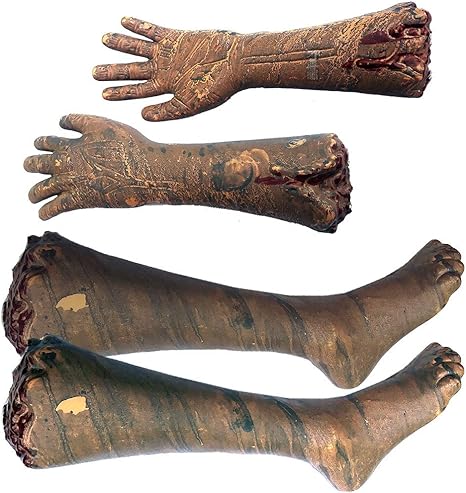 Amazon.com: Halloween Large Fake Bloody Body Parts Prop - Severed Legs ...