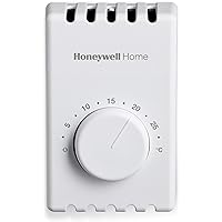 Honeywell Home CT410B Thermostat 4 fils non programmable Blanc : Amazon ...
