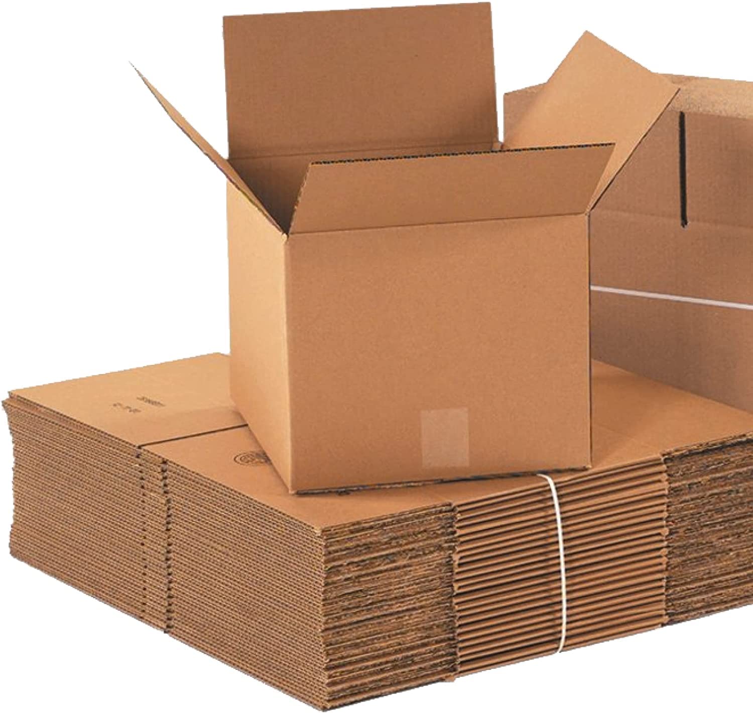 **MISSING 1 BOX** BOX USA Shipping Boxes Medium 10" L x 10" W x 10" H ...