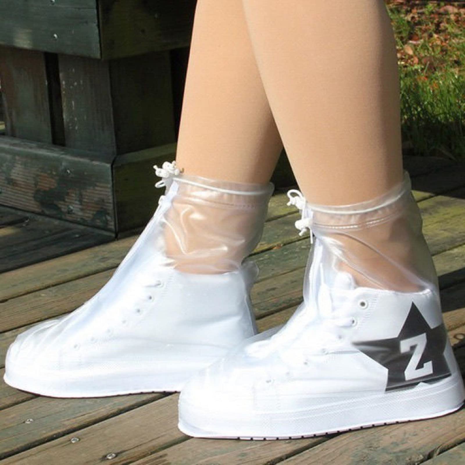 Zbyoujer Waterproof Shoe Covers - Boot Covers Shoe Covers For Rain ...