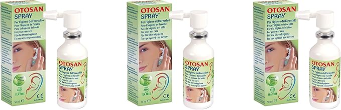 Otosan | Ear Spray | 3 x 50ml (UK): Amazon.co.uk: Health & Personal Care