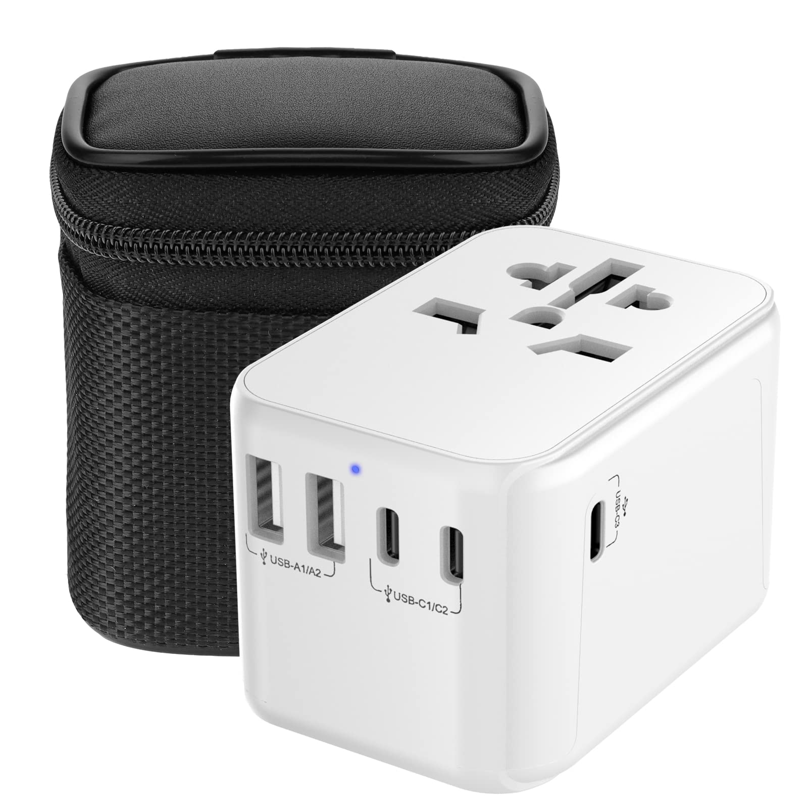 Mua Diswoe Universal Travel Adapter, Worldwide Travel Adapter with 2 ...