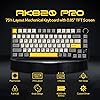 EPOMAKER Ajazz AK820 Pro 75% Wireless Mechanical Keyboard with TFT ...