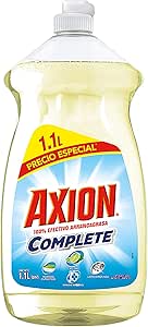 Axion Complete, Lavatrastes Líquido, Tricloro, Todo En Uno, 1.1 L ...