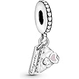 Amazon.com: PANDORA Jewelry Pink Birthday Cake Dangle Charm - Necklace ...