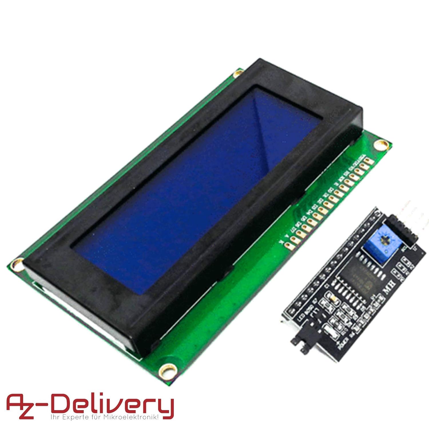 AZDelivery ⭐⭐⭐⭐⭐ 2004 LCD Display Module 4 x 20 characters with blue ...