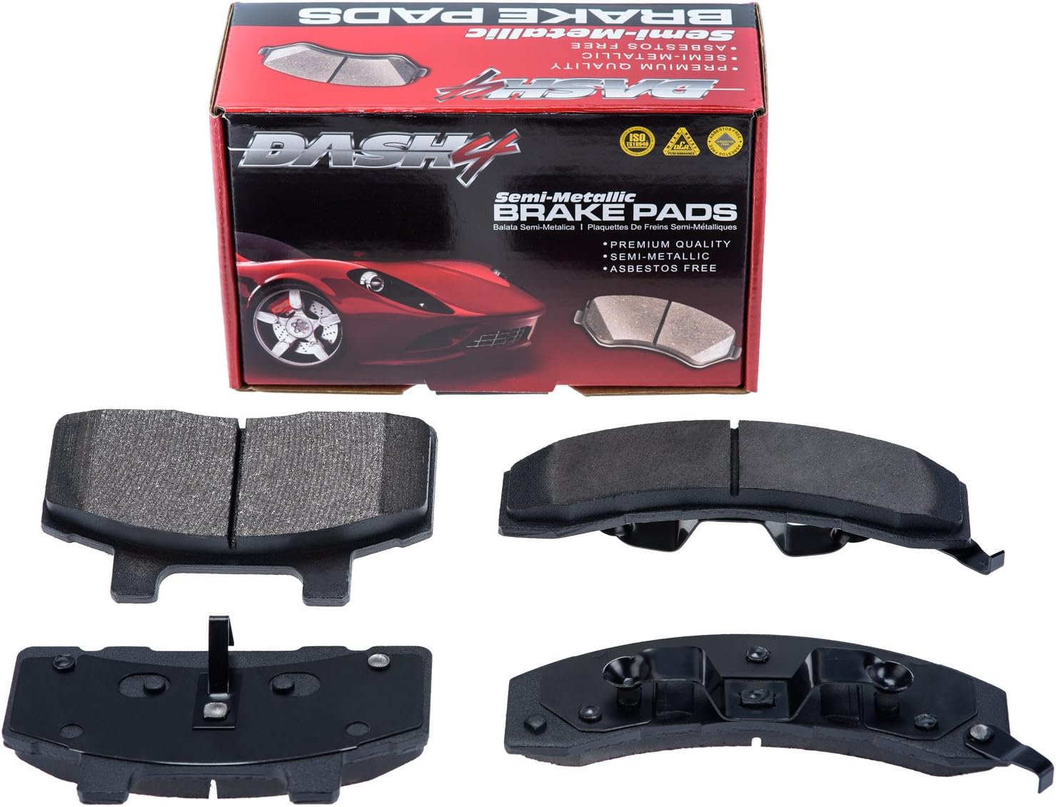 Amazon.com: Premium Brake Pad, Semi-Metallic: Automotive