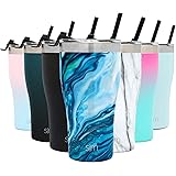 Amazon.com | Simple Modern Slim Cruiser Tumbler with Clear Flip Lid and ...