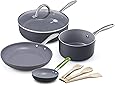 Amazon.com: GreenPan Lima 8pc Ceramic Non-Stick Cookware Set: Kitchen ...